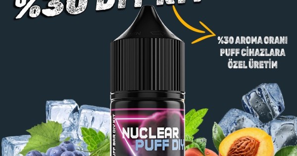 Puff - Bar Dıy Kit Aroma Asap Grape